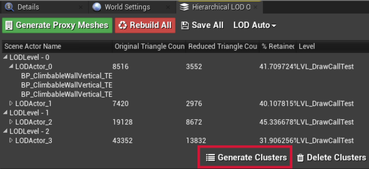 Using ‘Hierarchical Levels Of Detail’ to Optimize Game Environments – BearHammer Games